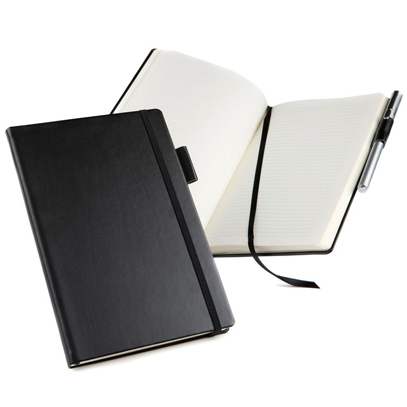 Belluno Leather A5 Casebound Notebook - Business Gifts Supplier