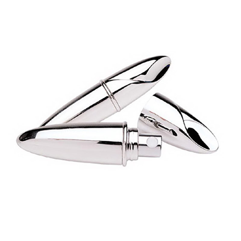 Silver Plated 'Bullet' Perfume Atomisers - Business Gifts Supplier