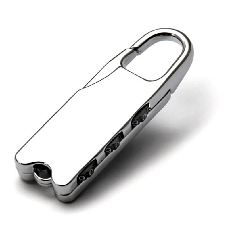 Silver Plated Padlock Keyrings - Business Gifts Supplier