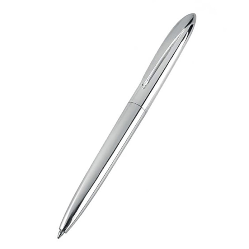 Twist Top Silver Plated Ballpoint Pens - Business Gifts Supplier